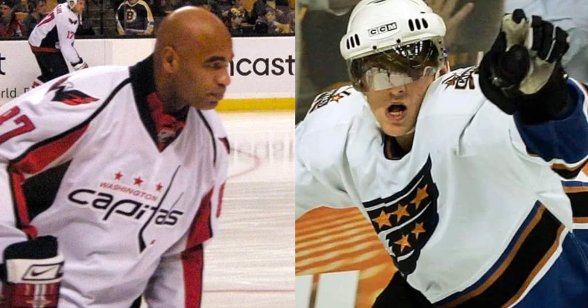 Alex Ovechkin confronted enforcer Donald Brashear when they were ...