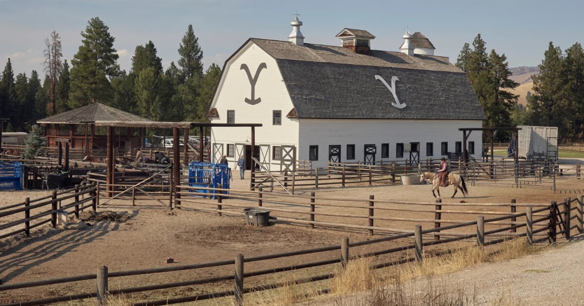 Le ranch Yellowstone est un véritable lieu dans le Montana et vous ...