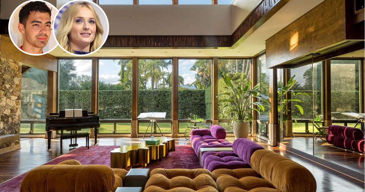 Découvrez l’intérieur de la superbe demeure de 17 millions de dollars de Joe Jonas et Sophie ...