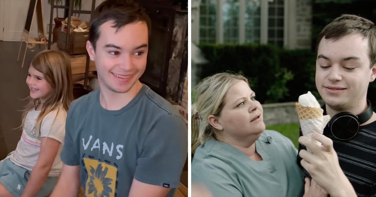 Patricia Paquin a capté le moment où Benjamin se voit pour la 1re fois ...