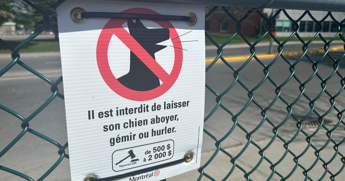 Ça pourrait vous coûter cher si vous laissez votre chien aboyer dans ce ...
