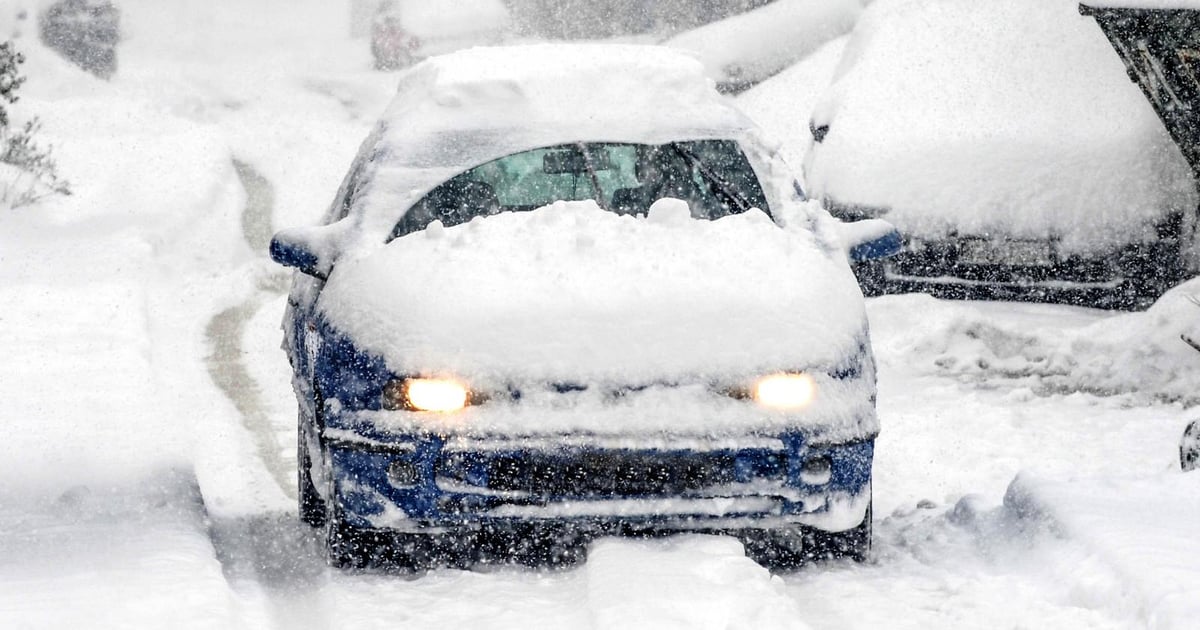 L'hiver fait un retour en force et on attend jusqu'à 40 cm de neige à certains endroits - Ayoye