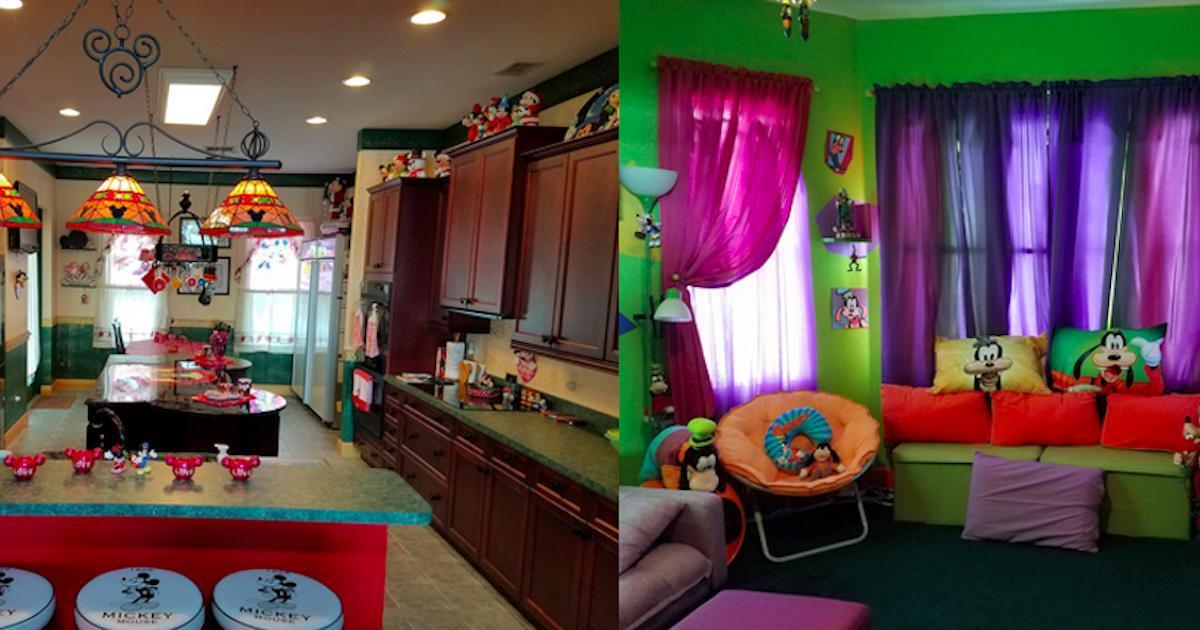 La maison du plus grand fan de Disney est à vendre et elle est ...