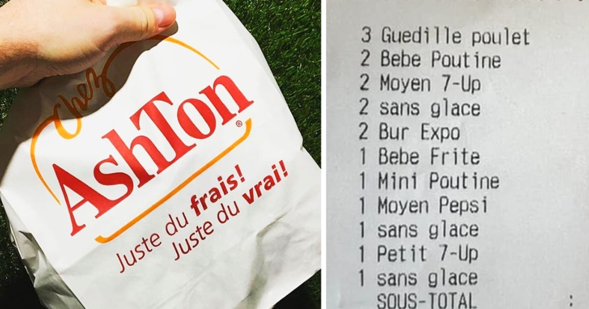 Un Québécois est dégoûté de l'immense facture qu'il a reçue chez Ashton ...