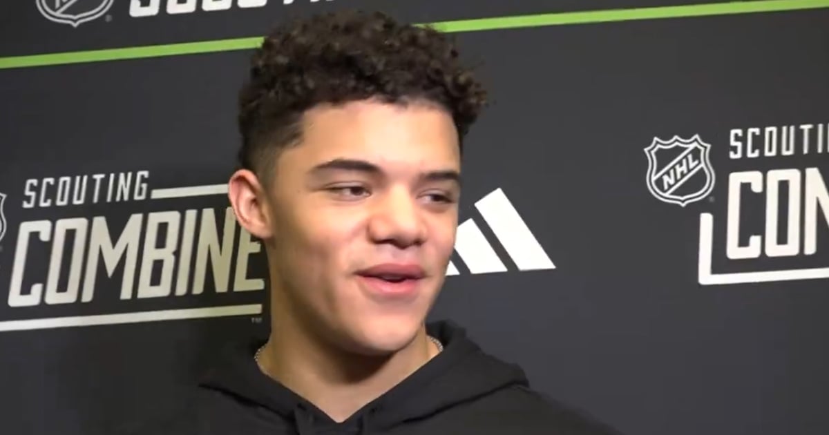 Tij Iginla raconte une réponse qu'il a donnée lors de sa rencontre avec ...