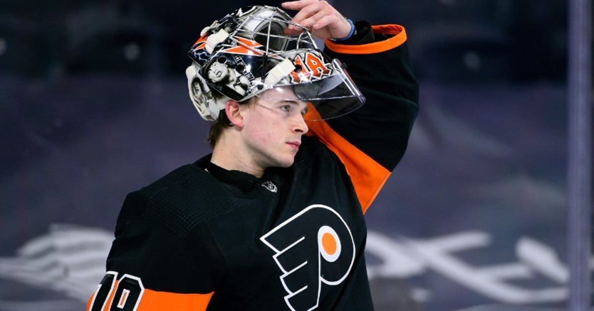 Carter Hart se dissocie des Flyers - HabsolumentFan