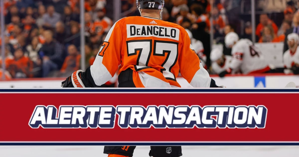 Tony DeAngelo : La transaction est maintenant officielle et voici les ...