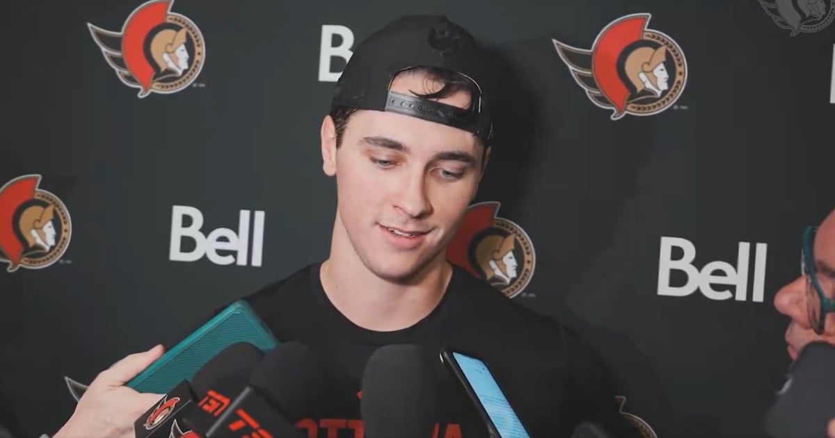 Shane Pinto s'est adressé aux médias pour la première fois depuis sa ...