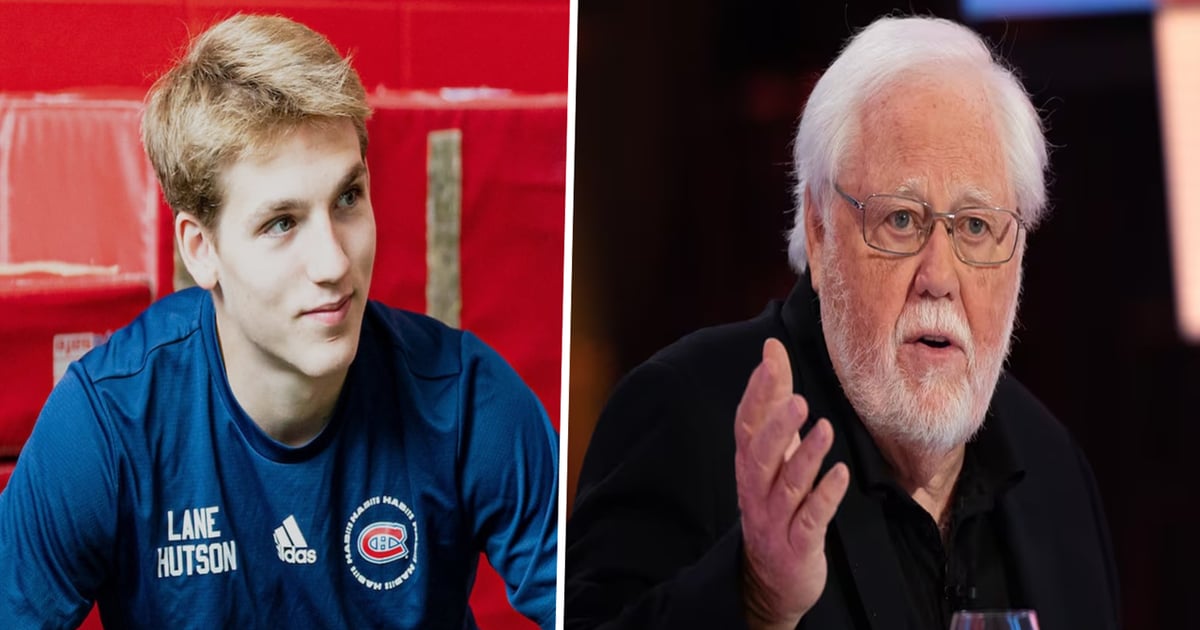 Réjean Tremblay émet certaines réserves à propos de Lane Hutson ...