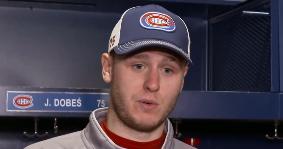 Jakub Dobes à propos de Tom Wilson : ''Je suppose que les règles ne s ...