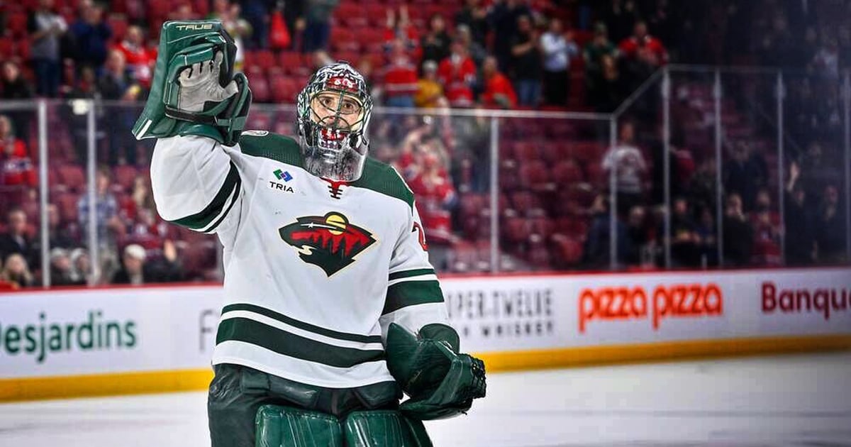 C'est Mike Matheson qui a eu l'idée de la célébration pour Marc-André ...