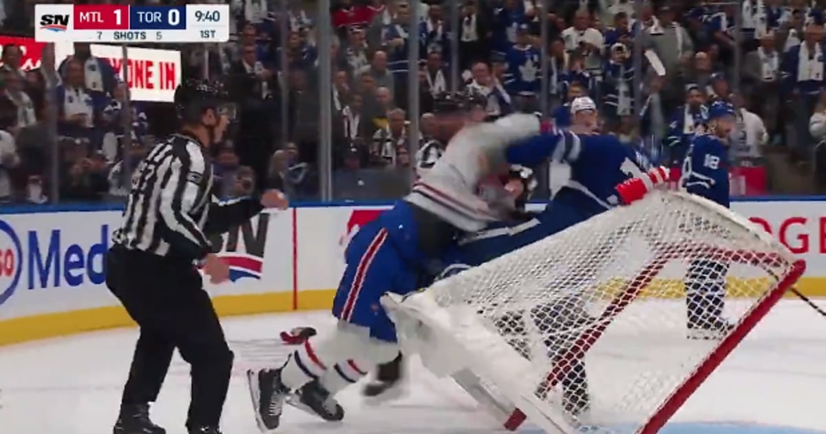 Arber Xhekaj jette les gants contre Ryan Reaves - HabsolumentFan