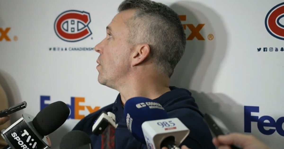 Martin St. Louis explique pourquoi il a enlevé Rafaël Harvey-Pinard du premier trio - HabsolumentFan
