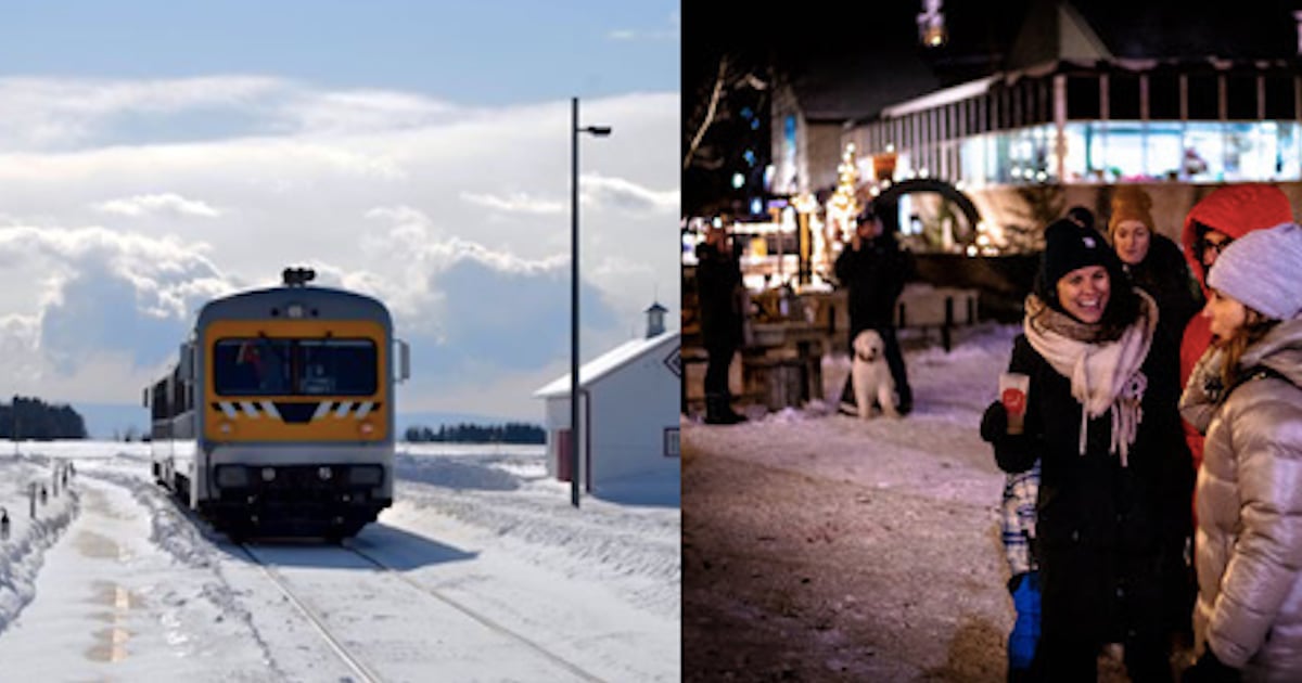 Un train de Noël digne du Boréal Express va relier Québec à Charlevoix ...