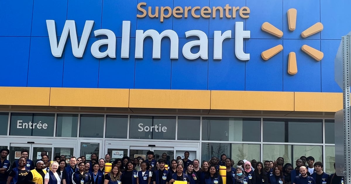 Un gigantesque Walmart vient d'ouvrir au Québec avec de nombreuses ...