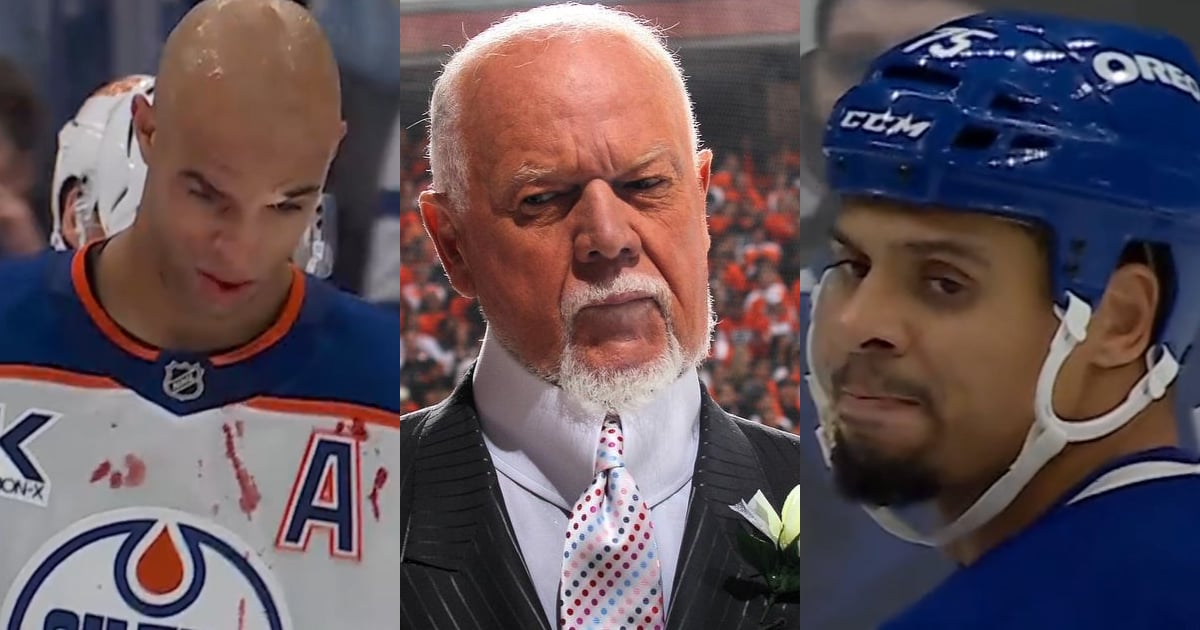 Don Cherry shares controversial take on Reaves/Nurse incident. - HockeyFeed