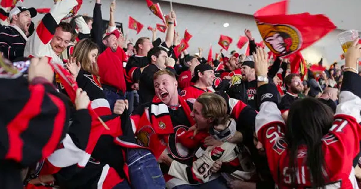 Sens fans run the beer taps dry at home opener in Ottawa - HockeyFeed