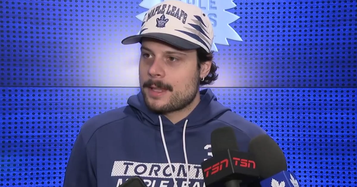 Auston Matthews missing ahead of Game 4. - HockeyFeed