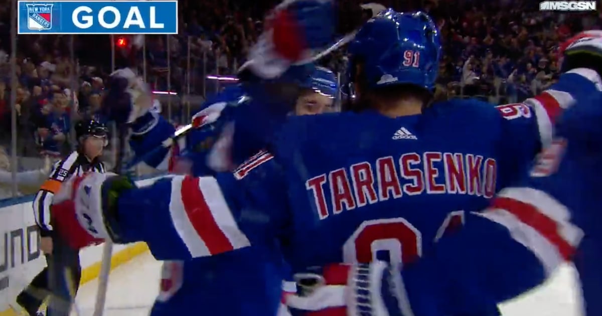 MUST SEE: Tarasenko scores in Rangers debut! - HockeyFeed