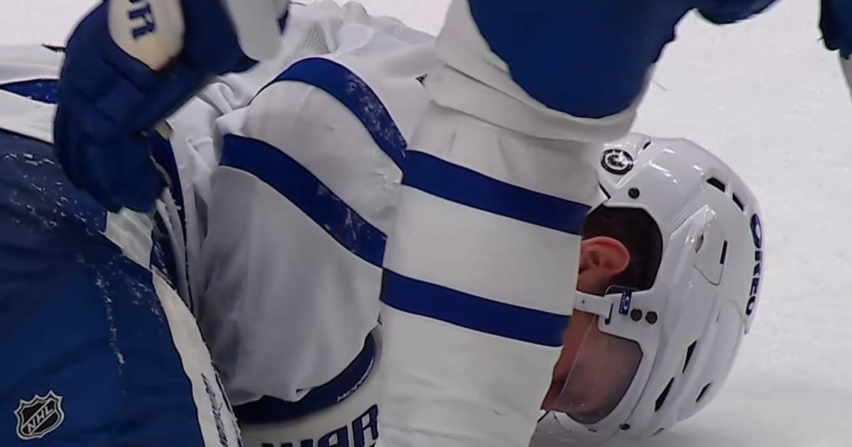 Maple Leafs lose Jake McCabe to injury on Saturday night. - HockeyFeed