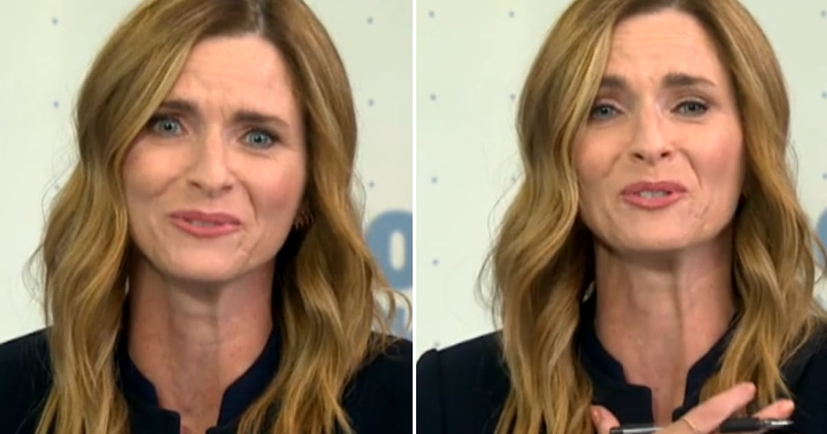 Marie-Anne Lapierre craque et elle est émue aux larmes en écoutant le ...