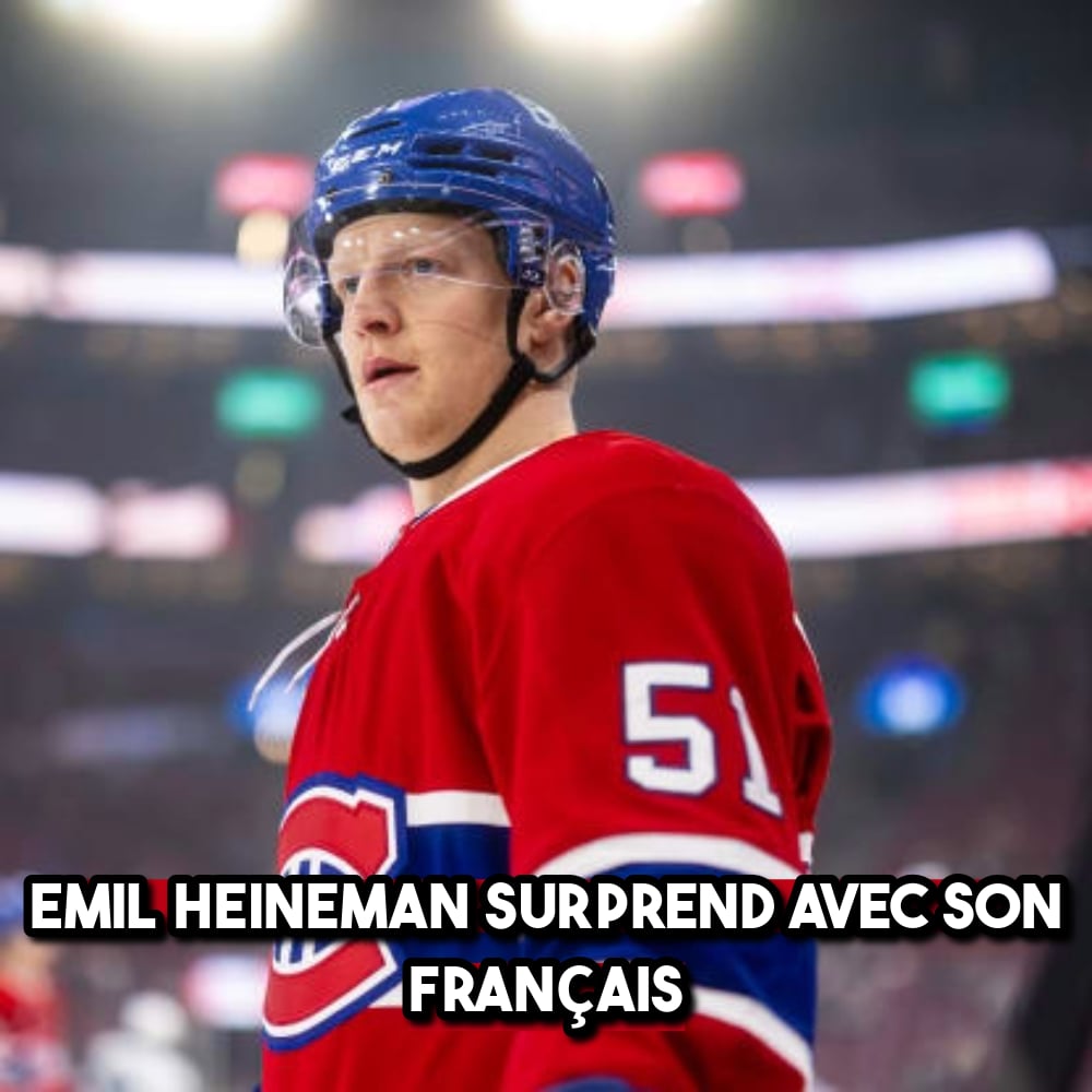 Emil Heineman surprend avec son français - HabsolumentFan